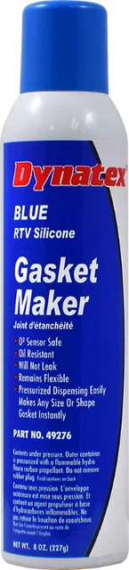 BLUE RTV SILICONE Gasket Maker - 8 Oz Automatic Can (Pack Of 12) EUR ...