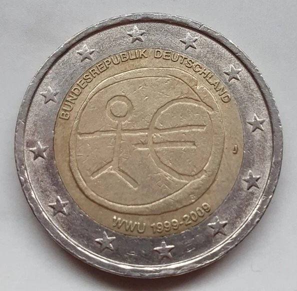 2 EURO MÜNZE Strichmännchen WWU 1999-2009 " J" BRD- SELTEN- EUR 100,00 - PicClick DE