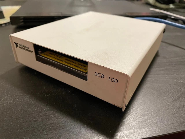 NATIONAL INSTRUMENTS SCB-100 Shielded I/O Terminal Box $39.00 - PicClick