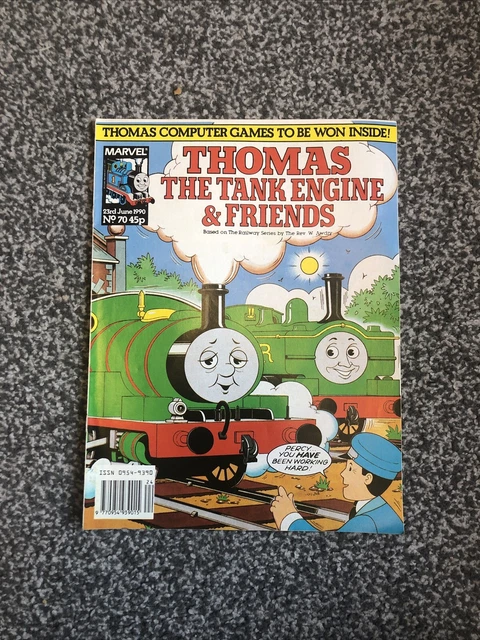 VINTAGE THOMAS THE Tank Engine & Friends Magazine Comic No 70 Marvel ...