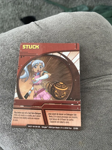 BAKUGAN BATTLE BRAWLERS "STUCK" Ability Card 32/48b BA227 EUR 4,67 ...