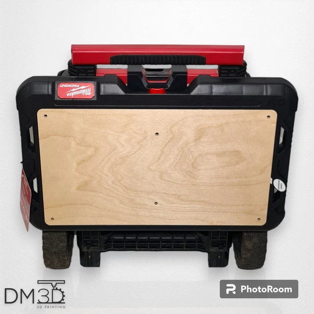 MILWAUKEE WORKTOP WORK Surface Bracket for Packout Base Tolley ...