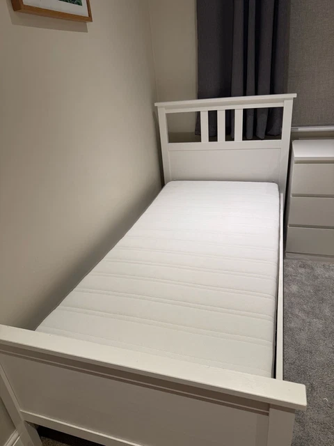 IKEA HEMNES SINGLE bed £49.00 - PicClick UK