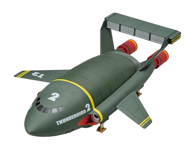 AOSHIMA THUNDERBIRDS NO.14 Extra Large Thunderbird 2 Model Kit 345mm ...