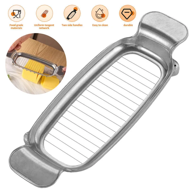 BUTTER CHEESE CUBE Cutter Slicer Stainless Steel Home Kitchen Cooking ...