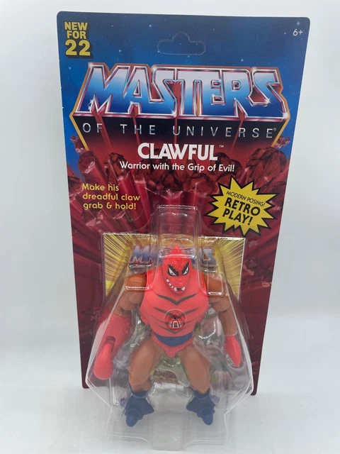 MASTERS OF THE Universe Origins MOTU CLAWFUL Action Figure Unpunched ...