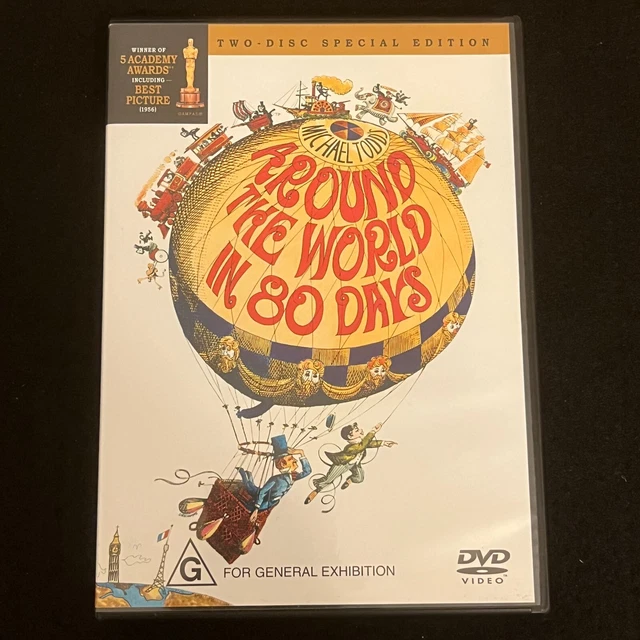 AROUND THE WORLD in 80 Days | 2-Disc DVD | 1956 | David Niven Comedy ...