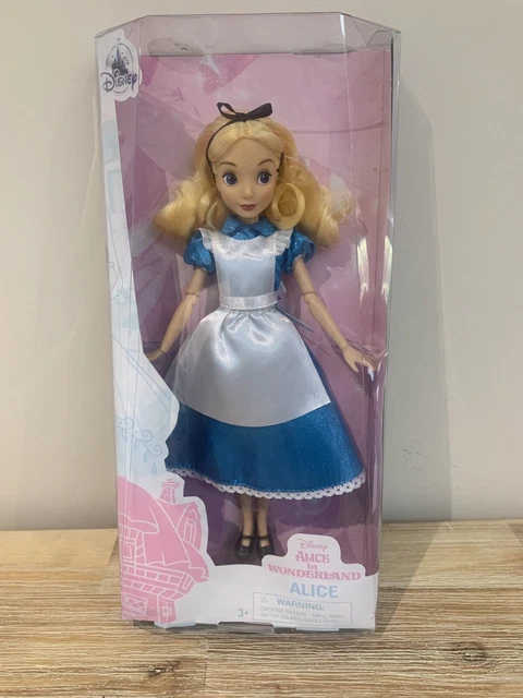 RARE DISNEY STORE Alice In Wonderland Classic Doll 10” Figure - New ...