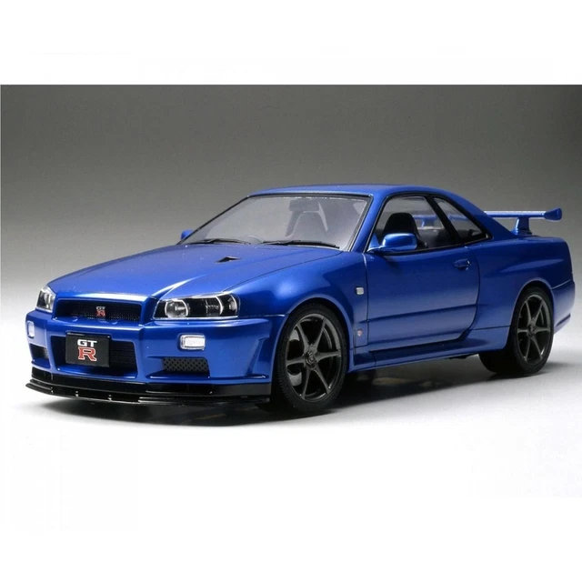 MODELLBAUSATZ,1:24 NISSAN SKYLINE GT-R R34 V-Spec II EUR 26,41 ...