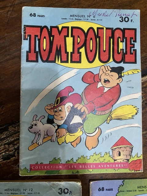 RARE BD TOM POUCE n° 6-EO Éditions Mondiales Del Duca Marten Toonder ...