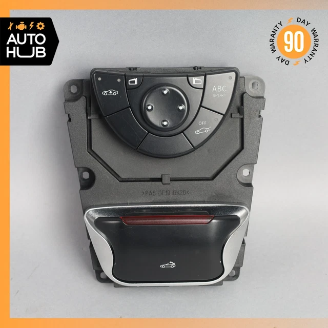 MERCEDES R230 SL500 SL55 AMG Convertible Top Roof ABC Mirror Control ...
