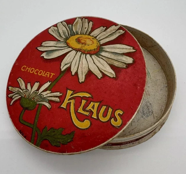 BOÎTE CHOCOLAT KLAUS ancienne en carton EUR 15,00 - PicClick FR