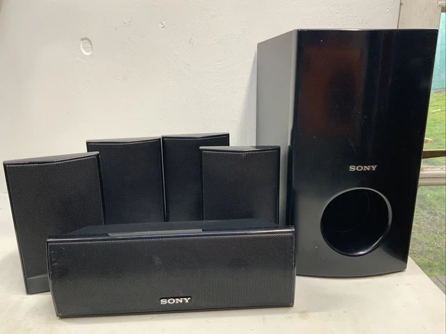 SONY SS-WS91 HOME Cinema Passive Subwoofer + 4x SS TS92 and 1 SS-CT91 ...