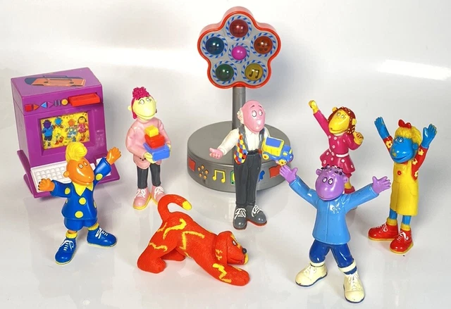 TWEENIES READY TO Play Accessories & 6 Figures + Doodles CBeebies Retro ...