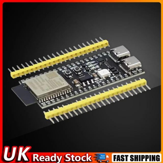 ESP32/ ESP32-S3/ESP32-C3 DEVELOPMENT Board Dual Type-C (N16R8 Not Welded) £8.12 - PicClick UK