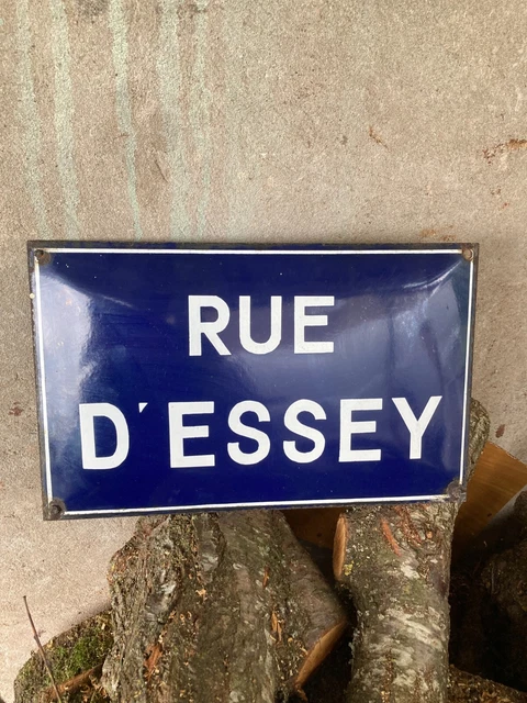 PLAQUE ÉMAILLÉE ANCIENNE de rue EUR 49,00 - PicClick FR