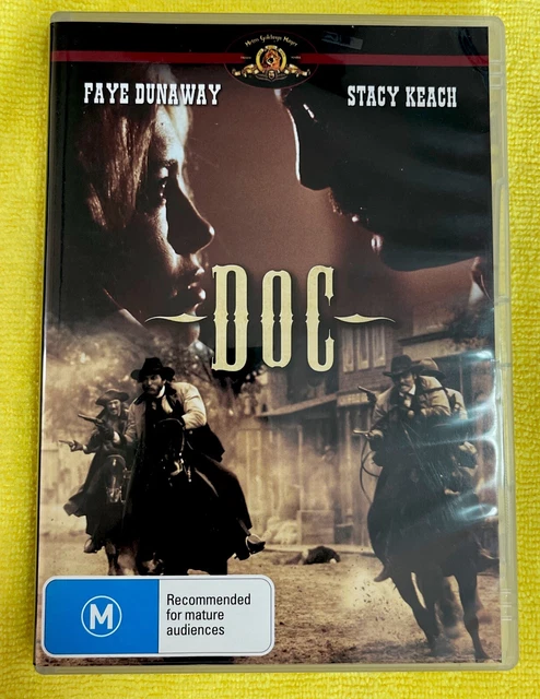 DOC 1971 DVD Western Faye Dunaway Stacy Keach All Region (RARE) VGC Free Postage $20.00 ...