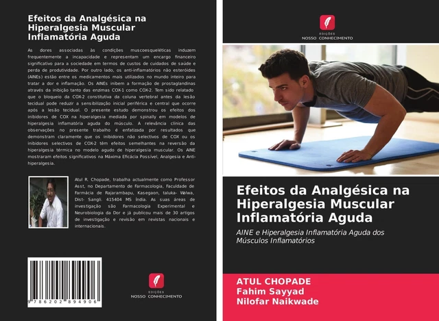 EFEITOS DA ANALGÉSICA na Hiperalgesia Muscular Inflamatória Aguda Taschenbuch EUR 26,19 ...