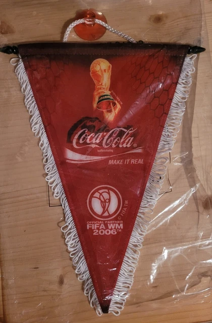 COCA-COLA WIMPEL DREIECK - FIFA WM 2006 - Neu EUR 3,00 - PicClick DE