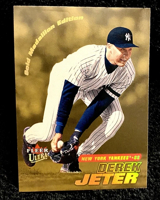 2001 FLEER ULTRA Derek Jeter Gold Medallion Edition 🙂 No.2G EUR 10,00 ...