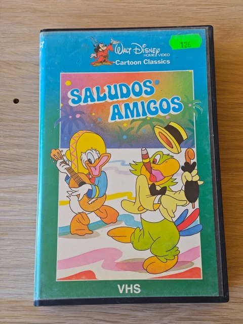 SALUDOS AMIGOS - Vhs Walt Disney Cod 4015 Ex Noleggio * Rarissima * EUR ...