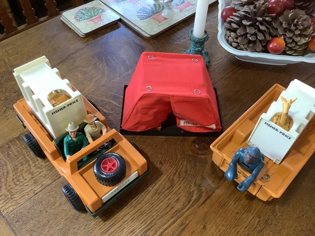 ORIGINAL FISHER PRICE Safari Set. 1970’s £30.00 - PicClick UK