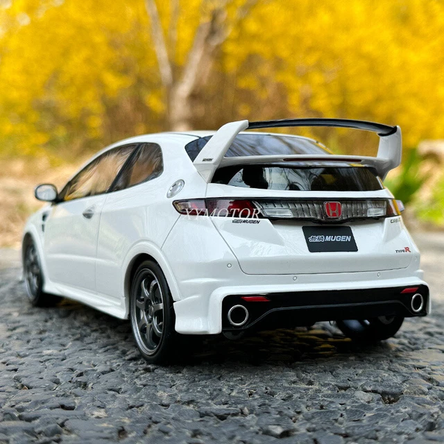 OTTO 1:18 HONDA Civic Resin FN2 TYPE R Modified version MUGEN Diecast ...