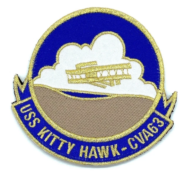 CVA-63 USS KITTY Hawk, 4 Zoll, Klettaufnäher EUR 11,41 - PicClick DE