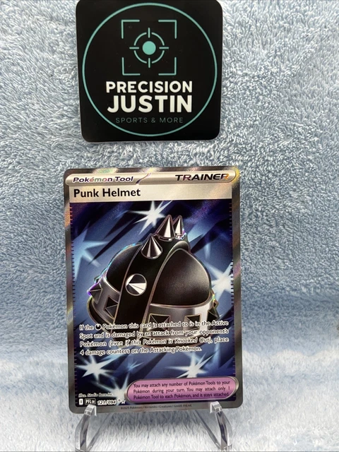 PUNK HELMET FULL Art 121/094 Phantasmal Flames Pokemon Card Item Near ...