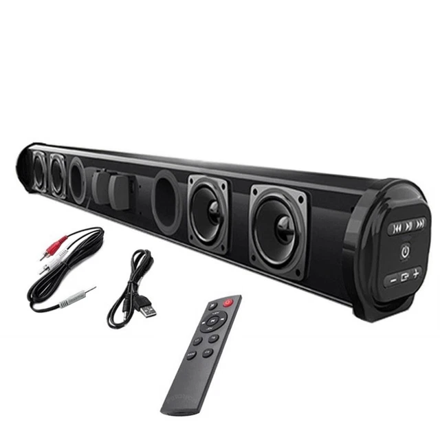 BLUETOOTH SOUND BAR Speaker System Wired Surround Stereo Sound ...