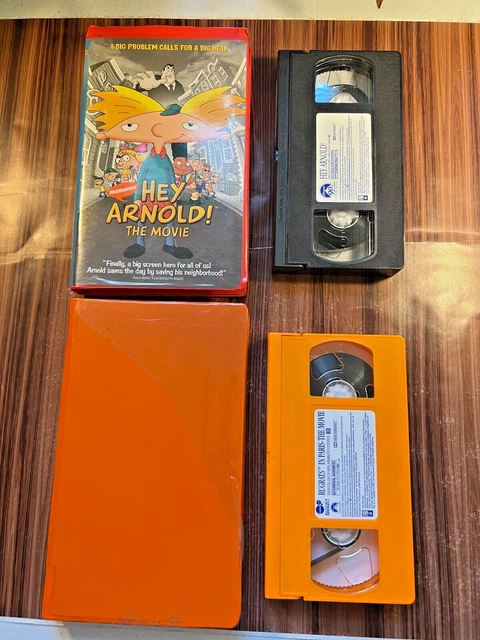 HEY ARNOLD THE Movie VHS 2002 Nickelodeon Kids Animated Rugrats In ...