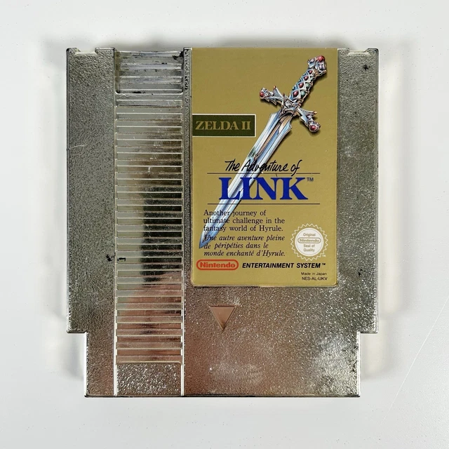NINTENDO NES ZELDA II: THE ADVENTURE OF LINK Game - Cartridge Only ...