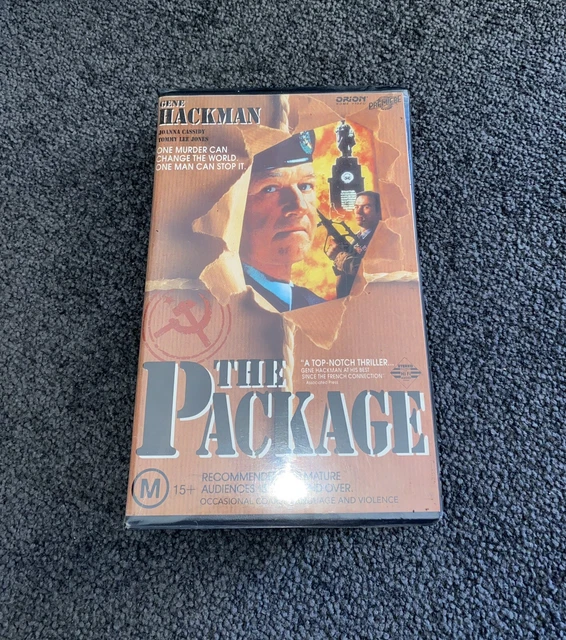 THE PACKAGE PAL VHS Video Gene Hackman Tommy Lee Jones Political Action ...