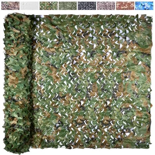 CAMO NETTING CAMOUFLAGE Netting Camo Blind Army Net Sunshade Mesh for ...