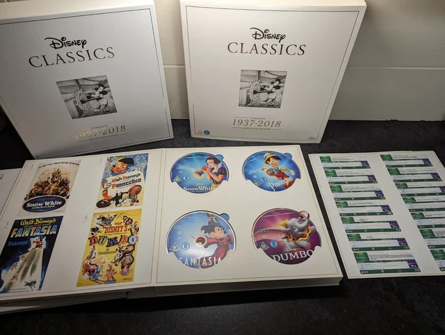DISNEY CLASSICS COMPLETE 55-Disc Movie Box Set Collection 1937-2018 ...