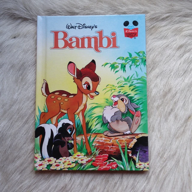 VINTAGE BAMBI MOVIE Book Hardcover 2000 Vintage Childrens Book Vintage ...