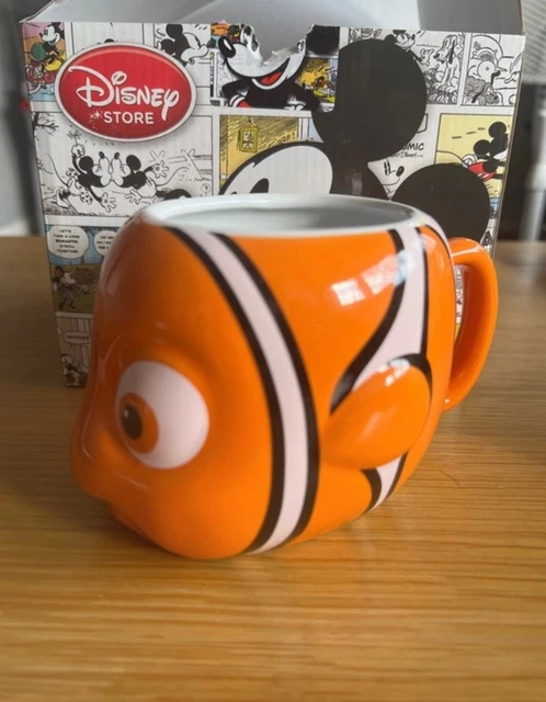 DISNEY STORE 3D Finding Nemo Dory Mug Pixar Embossed Collectable ...