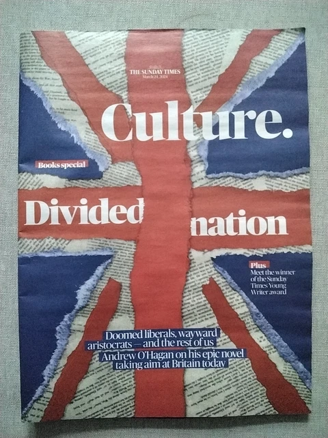 SUNDAY TIMES CULTURE magazine 24 March 2024 Divided Nation £4.99 ...