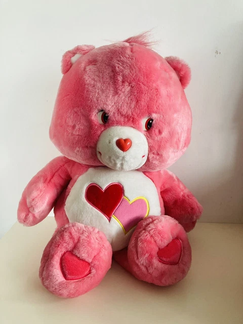 CARE BEARS PINK LOVE-A-LOT Bear 26 CARE BEARS PINK LOVE-A-LOT Bear 26