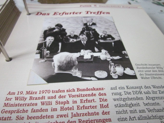 DAS WAR DIE DDR Politik Geschichte Das Erfurter Treffen EUR 4,55 - PicClick DE
