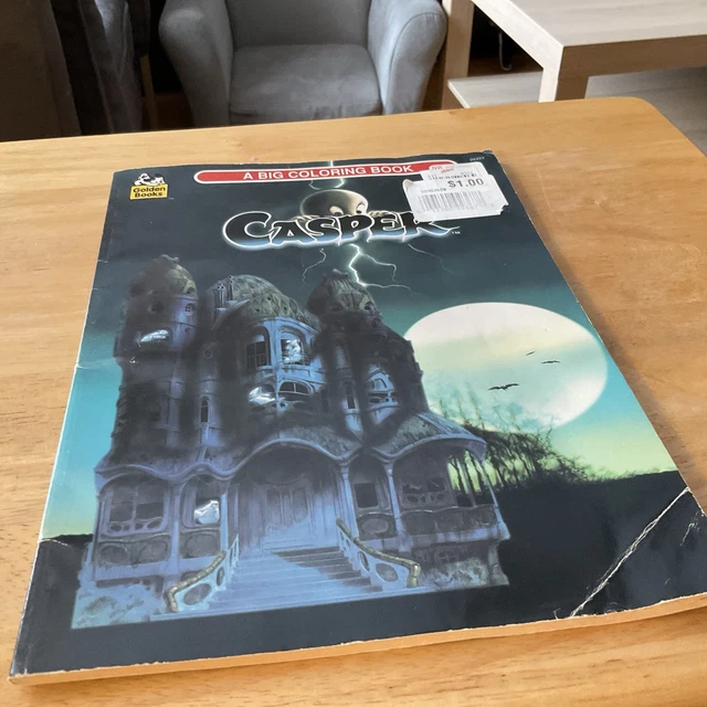 CASPER A COLORING Book Golden Books 1995 $18.88 - PicClick CA