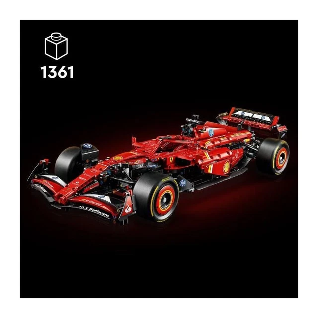 LEGO TECHNIC 42207 F1 Ferrari SF-24 - Voiture collector avec moteur V6 ...
