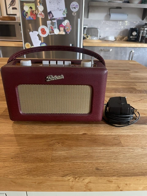 ROBERTS RADIO REVIVAL Model R250 Burgundy Red £30.00 - PicClick UK