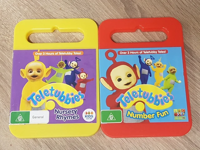 TELETUBBIES: NURSERY RHYMES (DVD, 2014) &Number Fun G PAL Dvd's Gc $30. ...