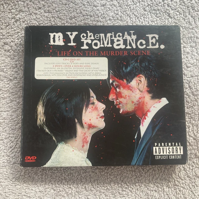 MY CHEMICAL ROMANCE - Life On The Murder Scene 3 Disc CD 2xDVD Box Set ...