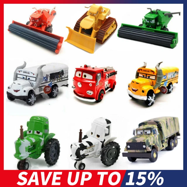 DISNEY PIXAR CARS Movie Frank Harvester Original Diecast Toy Cars 1:55 ...