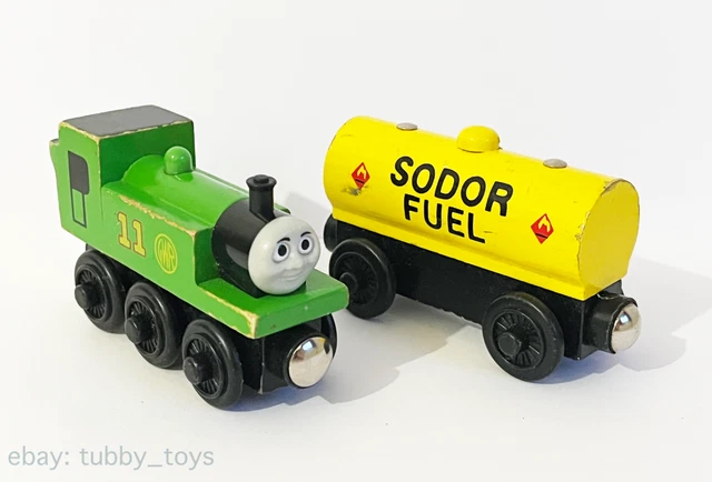 OLIVER & SODOR Fuel Tanker Thomas & Friends Wooden Toy Train Learning ...