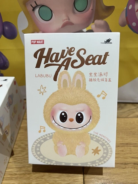 LABUBU THE MONSTERS VERSION 2 Have A Seat Blind Box popmart £29.00 ...