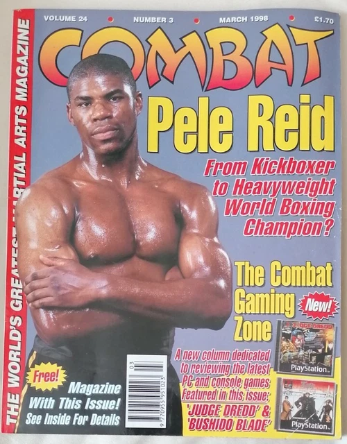 MAGAZINE - COMBAT Martial Arts Magazine Vol 24 '3 March 1998 Pele Reid ...