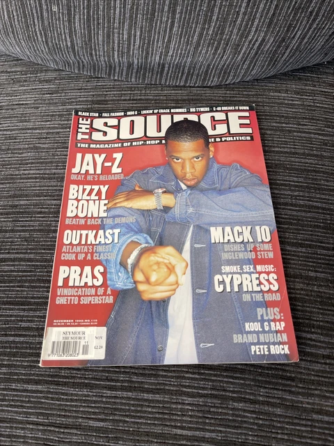 RARE THE SOURCE magazine JAY-Z November 1998 issue # 110 jigga outkast ...